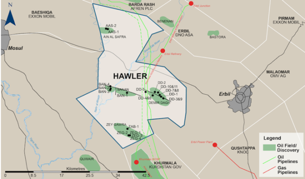 Iraqi Kurdistan Hawler License - Farmout Angel